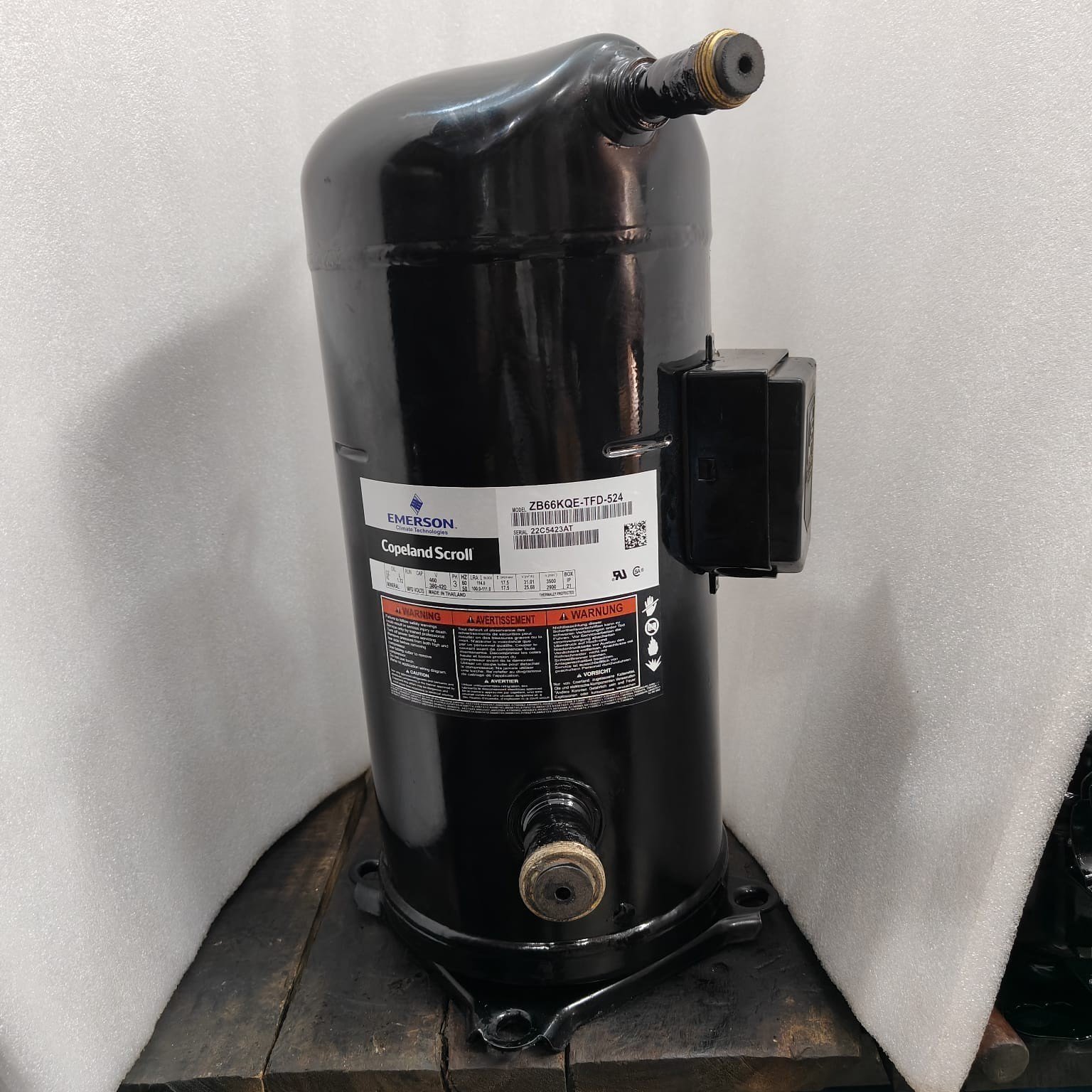 Emerson Copeland Scroll Compressor ZB66